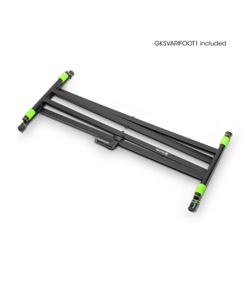 Gravity Keyboard Stand X-Form, Double, Black
